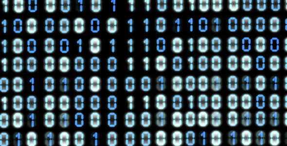 Binary Code, Stock Footage | VideoHive
